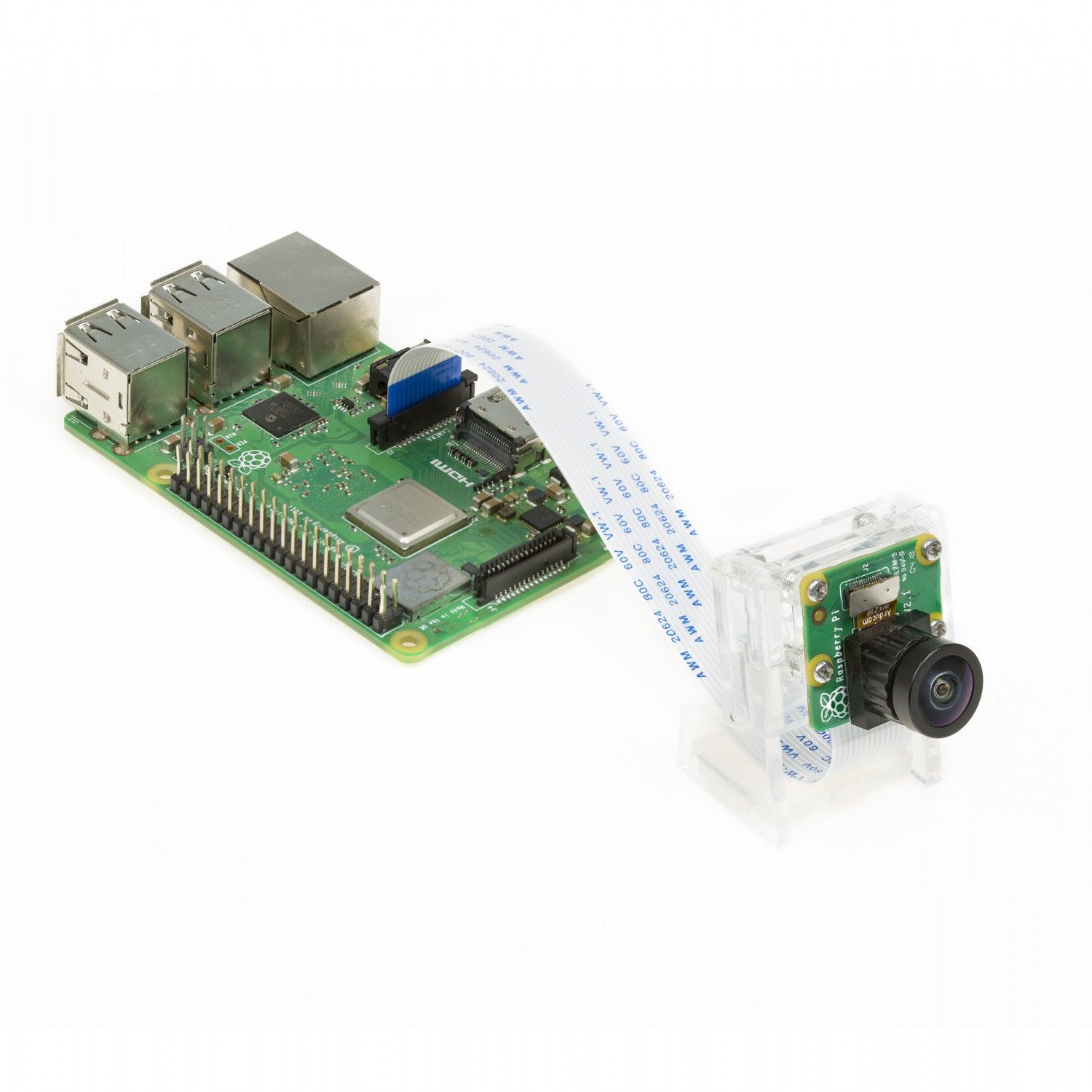 Arducam IMX219 Wide Angle NoIR sensitive Camera Module, drop-in ...