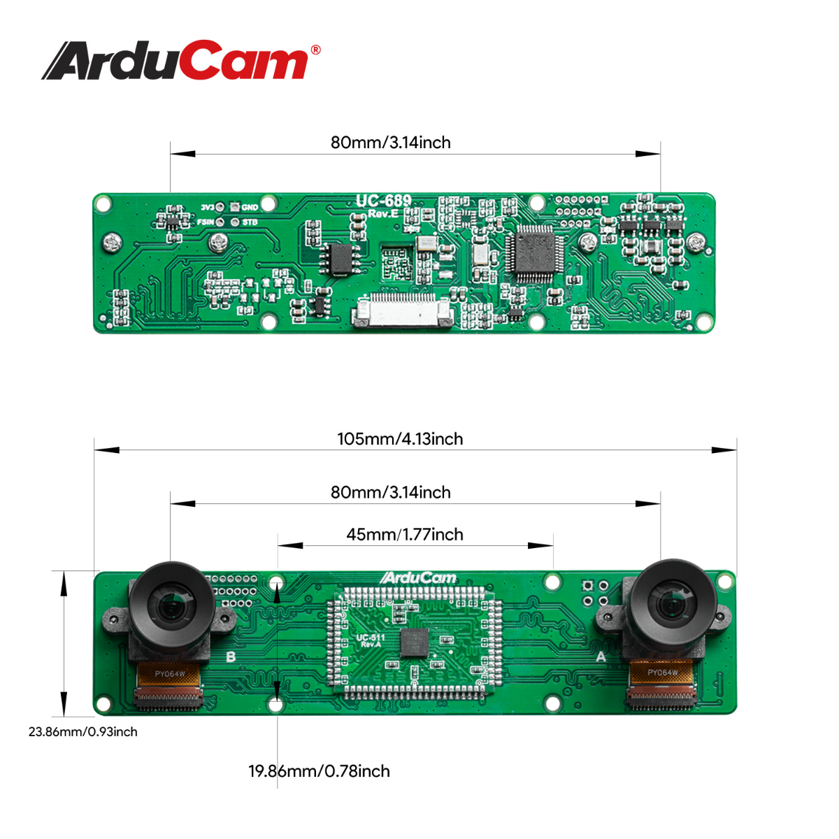 Arducam 2MP*2 Stereo Camera for RPi, Nvidia Jetson Nano/Xavier NX_其他_ - Powered by ECShop